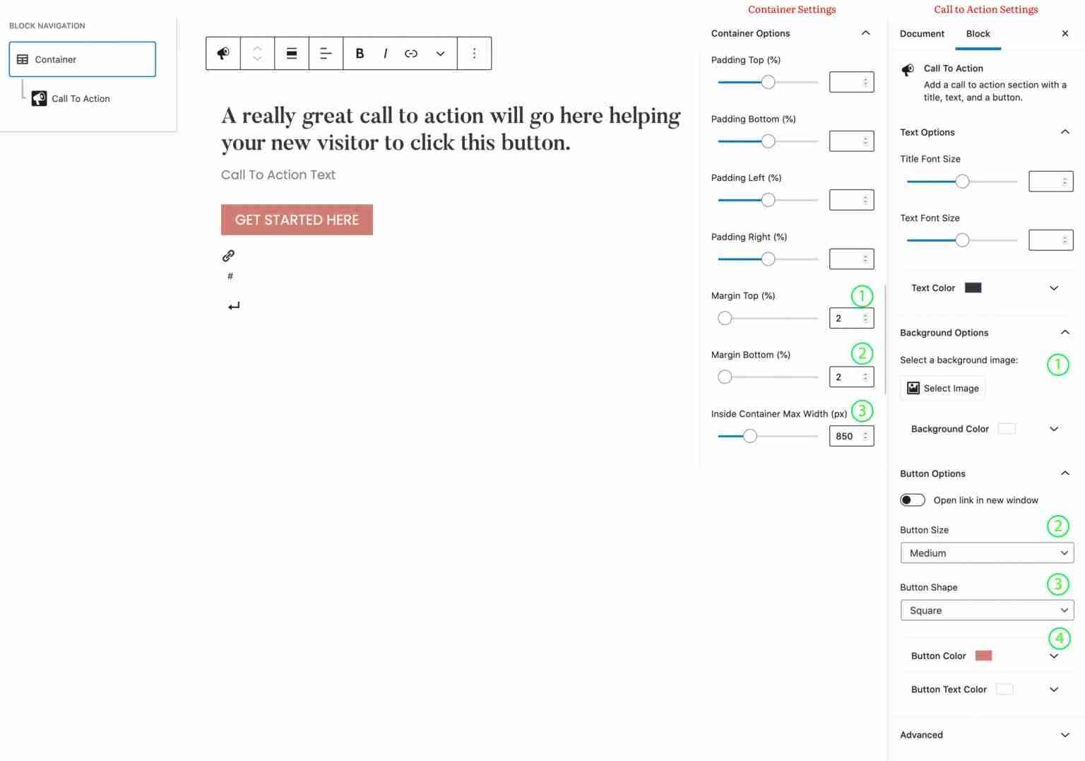 Landing Page Guide - Docs - Coaching Plus Theme, Block Pages Guide